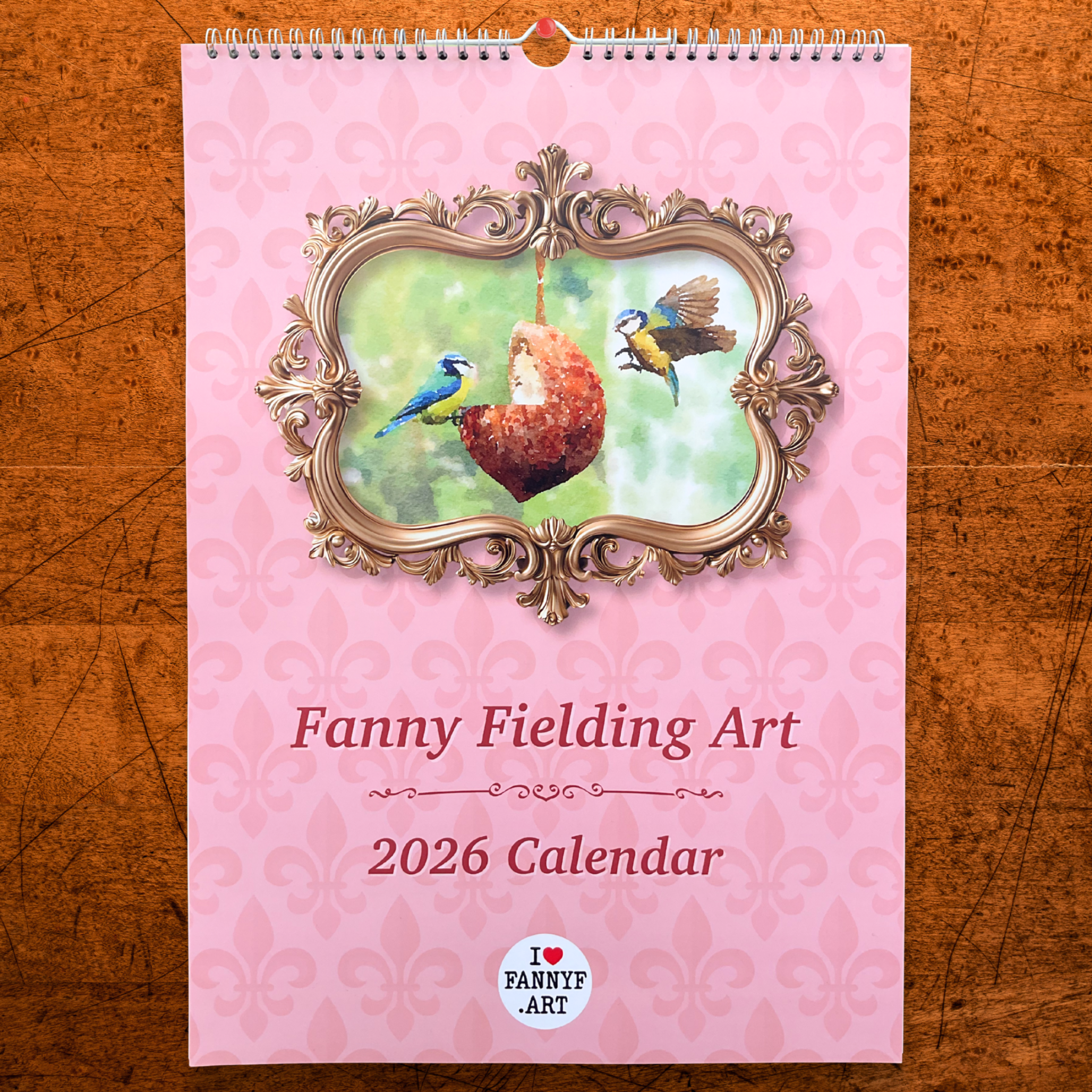 Fanny Fielding 2026 Calendar – Fanny Fielding Art