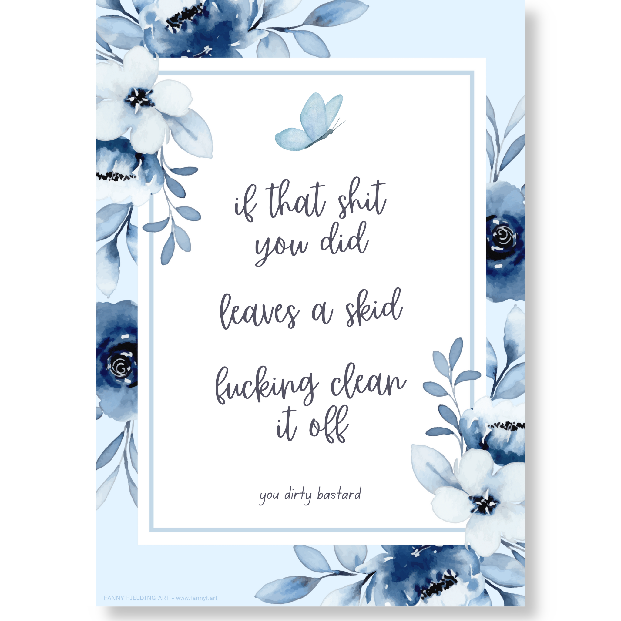 Skid Marks – Fanny Fielding Art